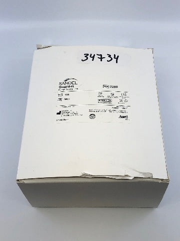 Ansell Sandel 2280 Guard-It Syringe Capping Card ~ Box of 100